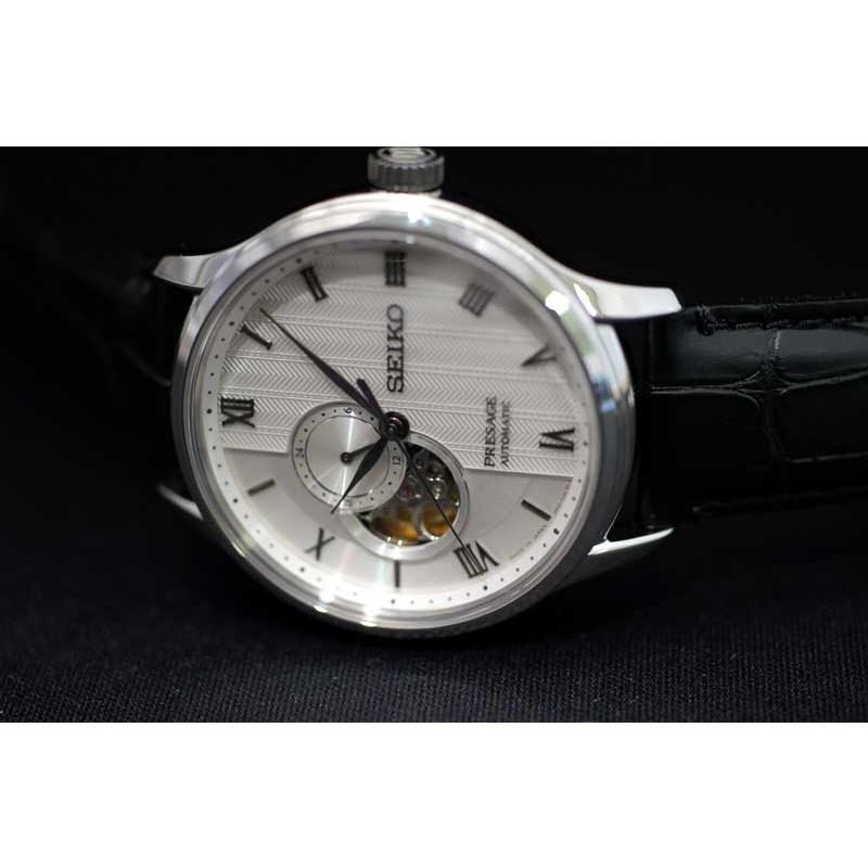 PRESAGE SEIKO セイコー PRESAGE プレサージュ 腕時計 自動巻き オープンハート メンズ SARY095 : 金澤時計職人 ...