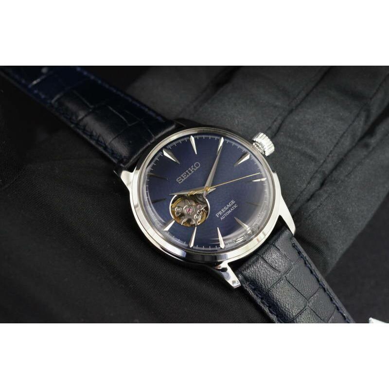 PRESAGE SEIKO セイコー PRESAGE プレサージュ コアショップ限定 腕時計 STAR BAR ブルー文字盤 自動巻き メンズ ...