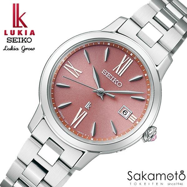 SEIKO セイコー LUKIA ルキア LUKIA Grow ルキアグロウ 腕時計 ウォッチ ソーラー電波 レディース 【SSVW219】 : ssvw219 : 金澤時計職人の店 さかもと ...