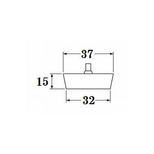 三栄H29F-37お風呂用ゴム栓単品37mm排水口用 :h29f-37-4973987519406:佐勘金物店ヤフー店 - 通販 - Yahoo!ショッピング