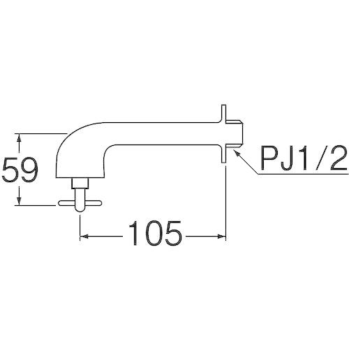 SANEI 衛生水栓 （品番:Y40J-13）（注番1147319） : 佐勘金物店ヤフー店 - 通販 - Yahoo!ショッピング