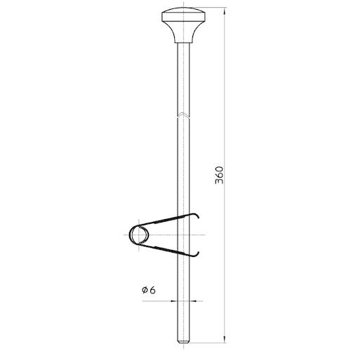 SANEI ポップアップ引棒 （品番:H700-40）（注番1673810） : 佐勘金物店ヤフー店 - 通販 - Yahoo!ショッピング