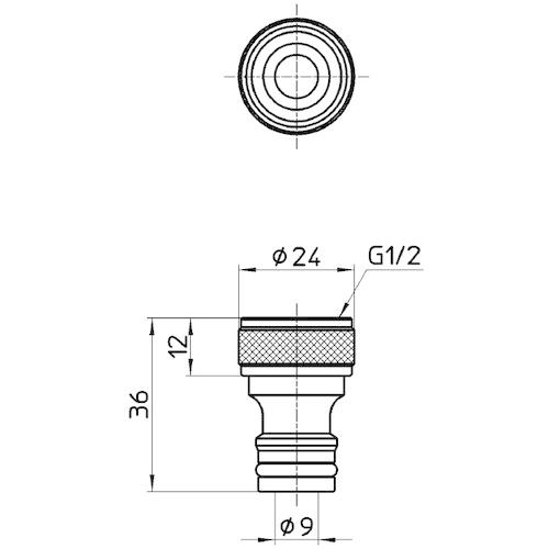 SANEI 金属製ネジニップル （品番:PL60-21B-13）（注番1670602） : sana4973987720222 : 佐勘金物店ヤフー店 - 通販 - Yahoo!ショッピング