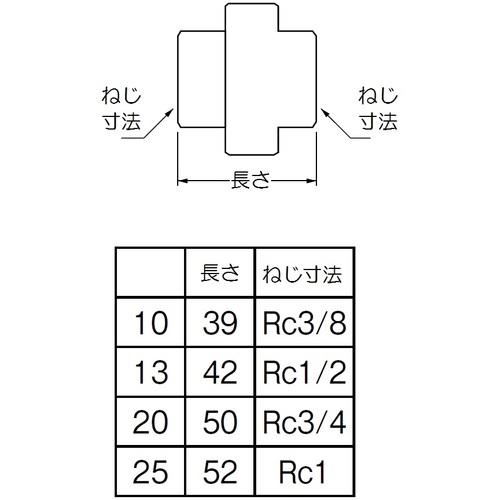 SANEI ステンレスユニオン （品番:TS710-25）（注番1449765） : 佐勘金物店ヤフー店 - 通販 - Yahoo!ショッピング