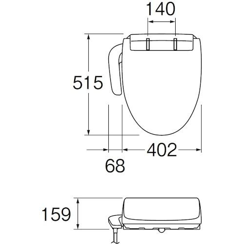 SANEI 温水洗浄便座”シャワンザ“ （品番:EW9013-W）（注番1309883） : 佐勘金物店ヤフー店 - 通販 - Yahoo!ショッピング