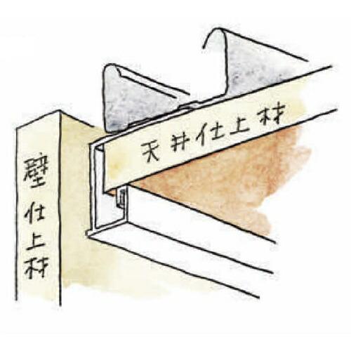 創建 SOKEN 36195-2m ビニール 見切縁 PLM-6.5 長さ：2m ホワイト 個数：1個 法人様限定・個人様不可 : 佐勘金物店 ...