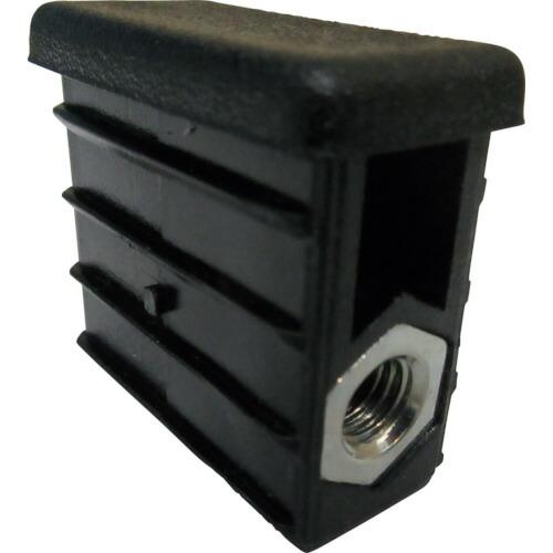 ALINCO アルインコ 樹脂キャップ 角パイプ30x20用ナット付タテ側 ブラック 2個入り 品番：AC372K2 注番：1250664 ...