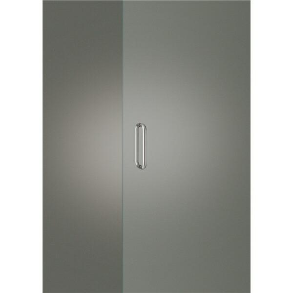 ユニオン(DIY) ユニオンドアハンドル 押し棒タイプ 品番：G2605-01-023-L225 (直送品、扉厚：6~22mm,ご指示下さい ...