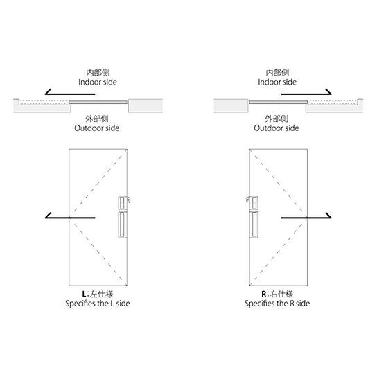 ユニオン(DIY) ユニオンドアハンドル 鎌錠タイプ 品番：PRE-W153-02-L (直送品、扉厚：40~47mm,ご指示下さい。) : 佐勘金物店ヤフー店 - 通販 - Yahoo!ショッピング