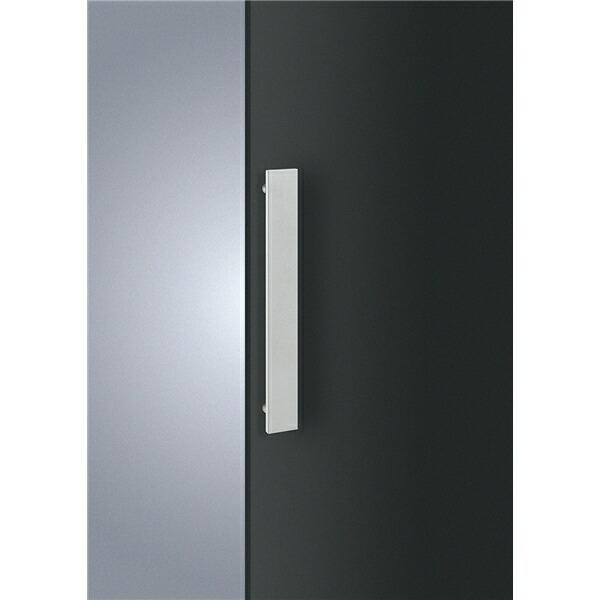 ユニオン(DIY) ユニオンドアハンドル 押し棒タイプ 品番：T2871-10-130 (直送品、扉厚：36~44mm,ご指示下さい ...