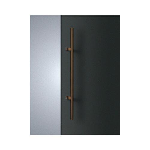 ユニオン(DIY) ユニオンドアハンドル 押し棒タイプ 品番：T720-26-047 (直送品、扉厚：37~42mm,ご指示下さい。) : 佐勘金物店ヤフー店 - 通販 - Yahoo!ショッピング