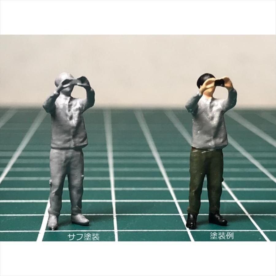 スマホを使う人 未塗装2種類入り ：すずめ模型 未塗装キット HO(1/80) HO-S259 : 1343szmhods : さかつうヤフー店 - 通販 - Yahoo!ショッピング