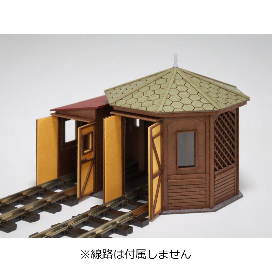 小さな機関庫 ：梅桜堂 HO(1/83) 着色済みキット ST-021-83C : さかつうヤフー店 - 通販 - Yahoo!ショッピング