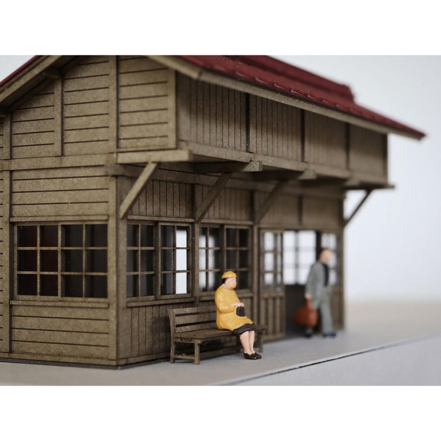 無人駅A ：梅桜堂 HO(1/80) 着色済みキット ST-029-80C : さかつうヤフー店 - 通販 - Yahoo!ショッピング