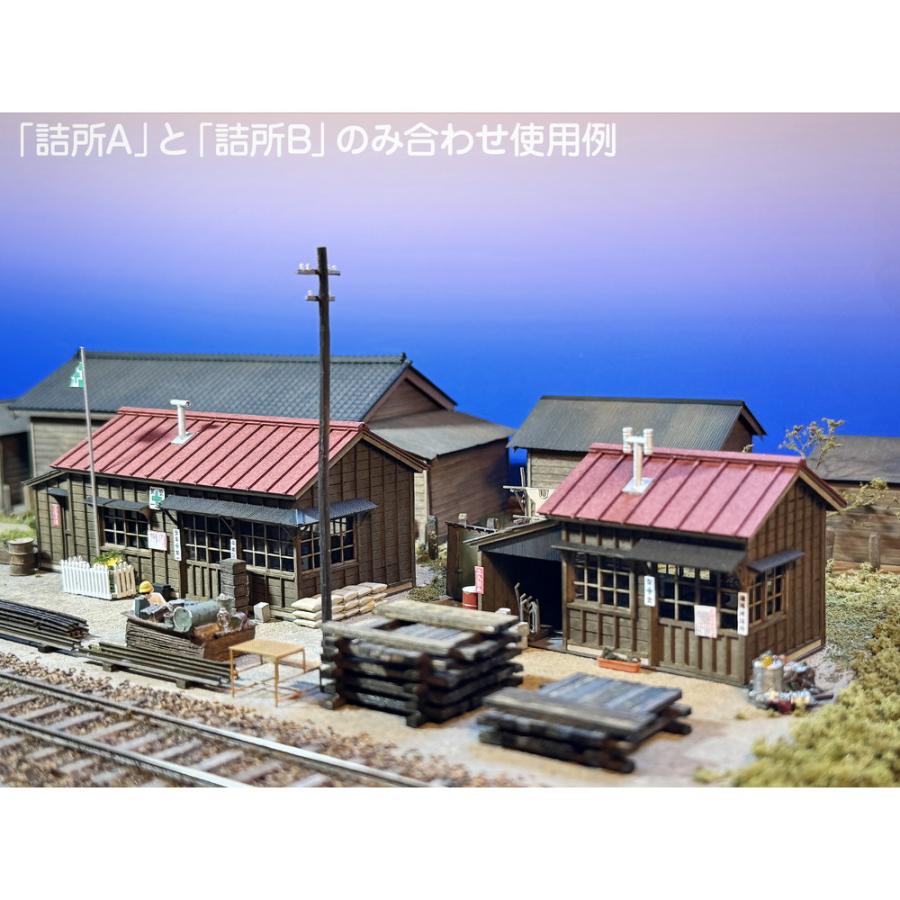 詰所A ：梅桜堂 HO(1/80) 着色済みキット ST-036-80C : さかつうヤフー店 - 通販 - Yahoo!ショッピング