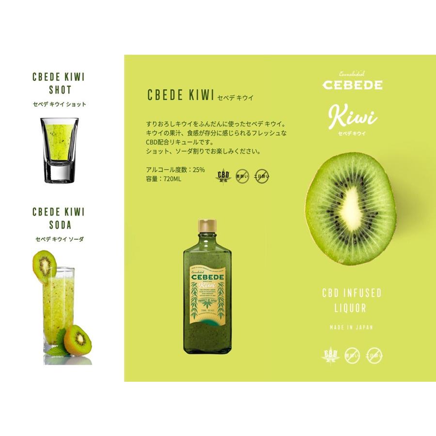 ADIATE セベデ CEBEDE キウイ 720ml リキュール 25度 送料無料 北海道 沖縄1000円 クール便700円加算 ...