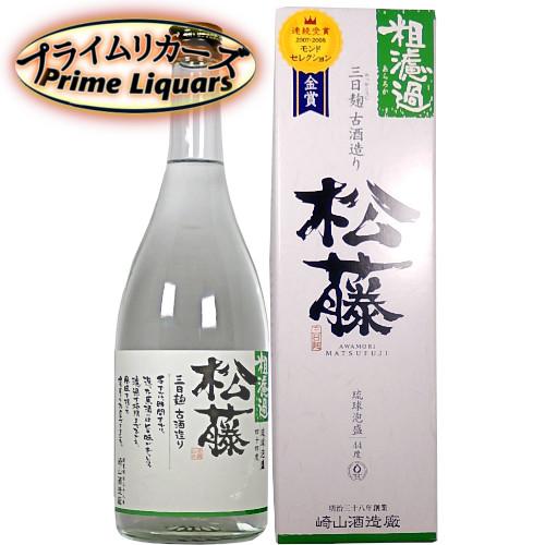 松藤 粗濾過 44度 720ml : プライムリカーズ - 通販 - Yahoo!ショッピング