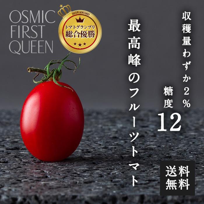 [冷蔵][直送5]糖度12 国産 OSMIC FIRST QUEEN フルーツトマト 約450g 送料無料 高級 ギフト【配送指定日不可】 : うまいるヤフー店 - 通販 - Yahoo!ショッピング