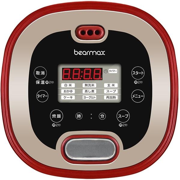 クマザキエイム 炊飯器 2.5合炊き MC-107R レッド×シャンパンゴールド マルチ・ライスクッカー : 総合通販PREMOA Yahoo!店 - 通販 - Yahoo!ショッピング
