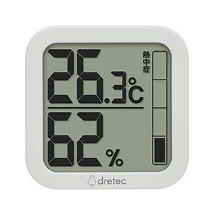ドリテック DRETEC O-402WT ホワイト ルフト デジタル温湿度計 : 総合通販PREMOA Yahoo!店 - 通販 - Yahoo!ショッピング