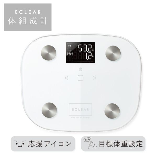 ELECOM HCS-FS03WH エクリア体組成計 FS03シリーズ ホワイト : 総合通販PREMOA Yahoo!店 - 通販 - Yahoo!ショッピング