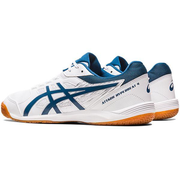 ASICS ATTACK HYPERBEAT 4 WHITE/MAKO BLUE 1073A056 100 26.5cm アシックス : 総合通販PREMOA Yahoo!店 - 通販 ...