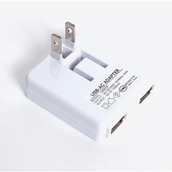 USB ACチャージャー ホワイト (2ポート1A) USBAC2PW2 THANKO : 4562331781882 : 総合通販PREMOA Yahoo!店 - 通販 - Yahoo!ショッピング