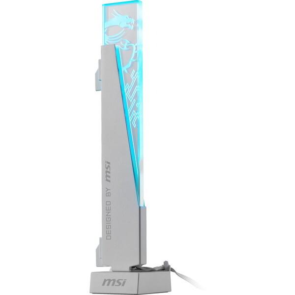 MSI MPG ARGB GRAPHICS CARD STAND WHITE ホワイト グラフィックカードスタンド : 総合通販PREMOA ...