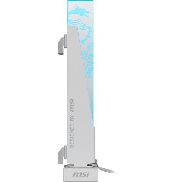 MSI MPG ARGB GRAPHICS CARD STAND WHITE ホワイト グラフィックカードスタンド : 総合通販PREMOA ...