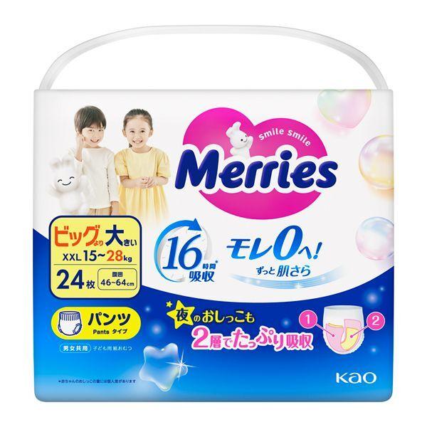 Kao 花王 メリーズ エアスルー パンツ ビッグより大きいサイズ 24枚 : 総合通販PREMOA Yahoo!店 - 通販 - Yahoo!ショッピング