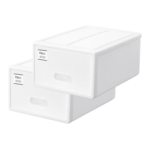 天馬(Tenma) フィッツケース S(箱仕様2個組) ホワイト : 4904746118981 : 総合通販PREMOA Yahoo!店 - 通販 - Yahoo!ショッピング