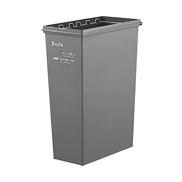 天馬(Tenma) ELB-SP45 BK スリム ゴミ箱 45L 本体 ブラック 幅23×奥行44×高さ60cm Boite e-LABO スマートペール : 4904746143686 ...