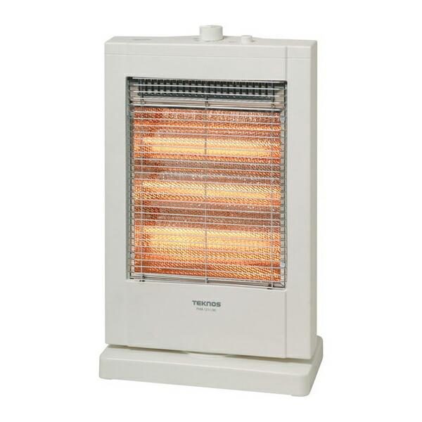 TEKNOS 電気ストーブ PH-1212(W) ホワイト ハロゲンヒーター : 総合通販PREMOA Yahoo!店 - 通販 - Yahoo!ショッピング