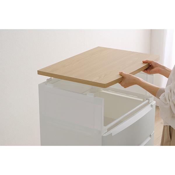 IRIS OHYAMA アイリスオーヤマ KDMG-565WT ホワイト ウッドトップノックダウンチェスト : 総合通販PREMOA Yahoo!店 - 通販 - Yahoo!ショッピング