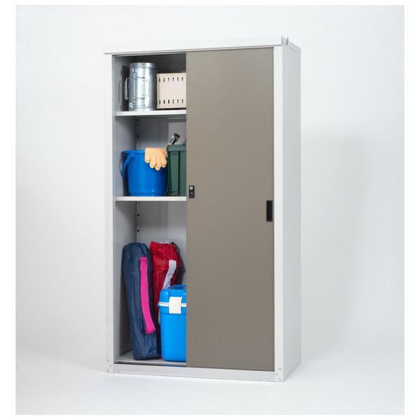 GREEN LIFE HS-162SRE(TGY) 小型収納庫 162SRE(TGY) メーカー直送 : 総合通販PREMOA Yahoo!店 - 通販 - Yahoo!ショッピング