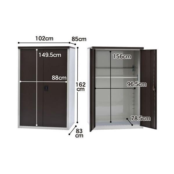 GREEN LIFE TBRT-162(MBR) タイヤ収納庫 2台用 メーカー直送 :4971715345044:総合通販PREMOA Yahoo!店 - 通販 - Yahoo!ショッピング