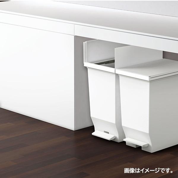 アスベル 630491 エバン 両開き ペダル ごみ箱 40L ホワイト : 総合通販PREMOA Yahoo!店 - 通販 - Yahoo!ショッピング