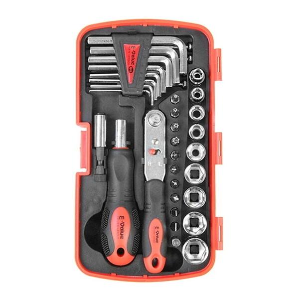 E-Value ドライバー&レンチセット EMT-35C : 総合通販PREMOA Yahoo!店 - 通販 - Yahoo!ショッピング