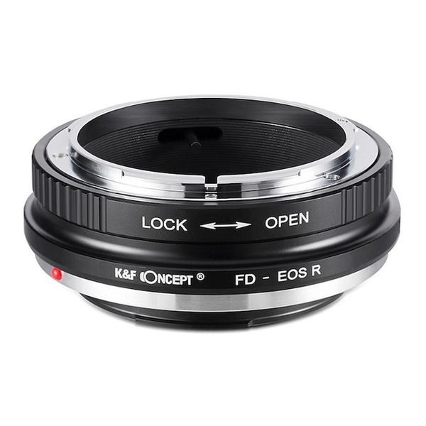 K&F CONCEPT Concept KF-FDRF レンズマウントアダプター (キヤノンFDマウントレンズ → キヤノンRFマウント変換 ...