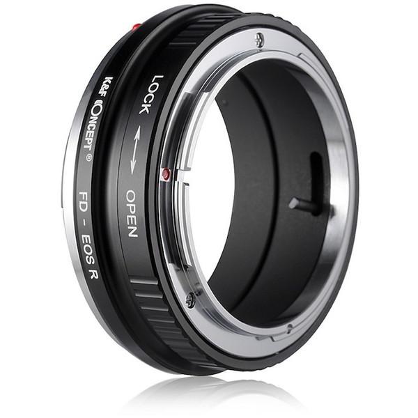 K&F CONCEPT Concept KF-FDRF レンズマウントアダプター (キヤノンFDマウントレンズ → キヤノンRFマウント変換 ...
