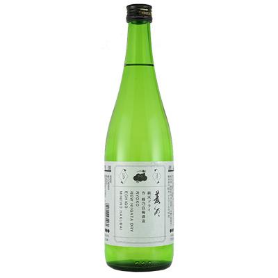 菱湖 純米ドライ NEW NIIGATA DRY 720ml 峰乃白梅 : 越後新潟地酒のあさのや - 通販 - Yahoo!ショッピング