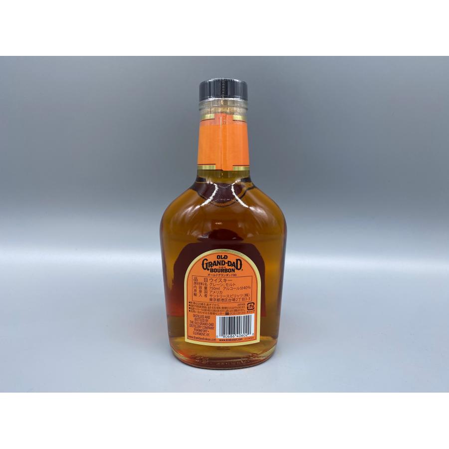 ウイスキー オールドグランダッド 80 OLD GRAND・DAD 750ml 40度 バーボンウイスキー : 酒本舗 太右衛門 - 通販 - Yahoo!ショッピング