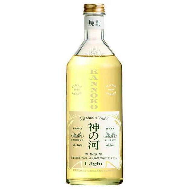 [麦焼酎]12本まで同梱可 20度 神の河 Light 600ml 1本 (720ml かんのこ) 薩摩酒造 : リカー問屋マキノ - 通販 - Yahoo!ショッピング