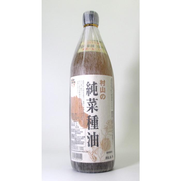 ※表示送料はヤマト運輸100サイズ以内の場合です※ 村山 純菜種油 1本 （820g） : 酒のシミズヤ - 通販 - Yahoo!ショッピング