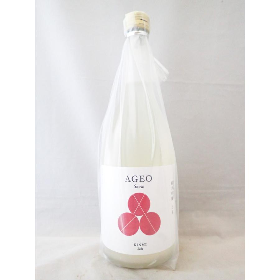 AGEO SNOW 純米吟醸うすにごり 日本酒応援団 720ml : bun-ageosnow-7 : ワインショップ沢屋YAHOO店 - 通販 - Yahoo!ショッピング