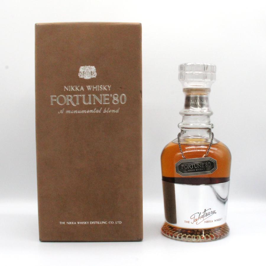 ニッカウヰスキー 全国配送可能 ニッカ フォーチュン'80 NIKKA WHISKY FORTUNE '80 ウイスキー 特級 43% 760ml 箱付き : Saketown - 通販 ...