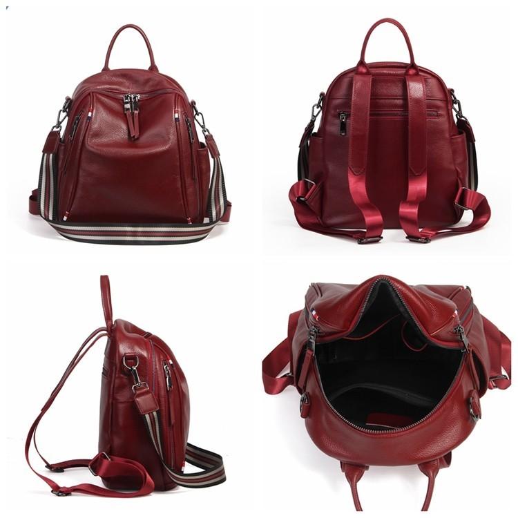 リュックサック レディース リュック 革 本牛革 本革 2way 肩がけ