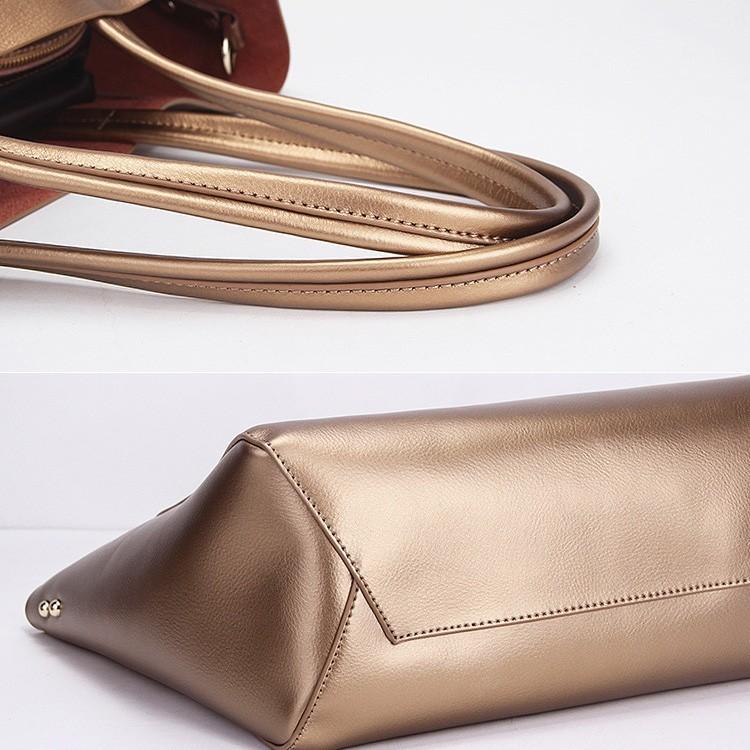 トートバッグ レディース 大容量 本革 大きめ a4 安い 革 本牛革