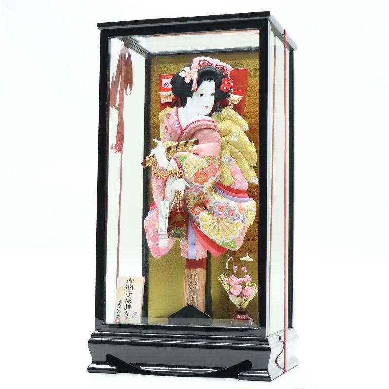 羽子板 ケース飾り 桃香 15号 金襴 高さ62cm 黒塗りケース 2024-ys146 : 2024-ys146 : さくらソレイユ - 通販 - Yahoo!ショッピング
