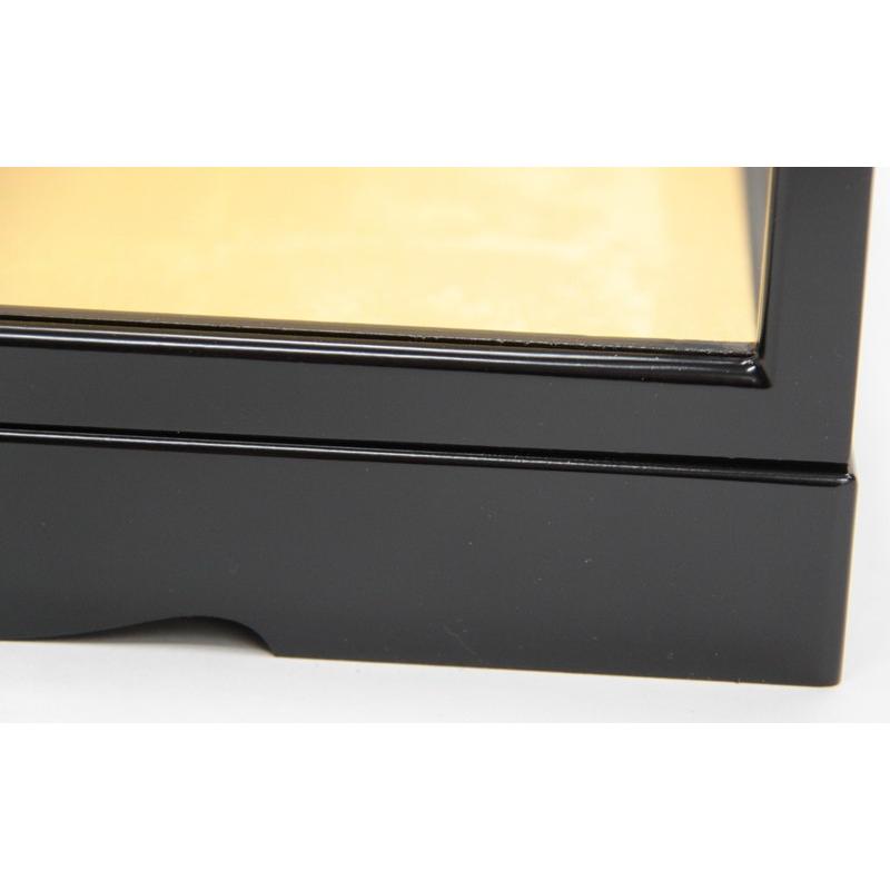 アウトレット品 人形ケース単品 No.354 黒塗り ガラス前開き 空ケース 22a-ya-1461 : さくらソレイユ - 通販 - Yahoo!ショッピング